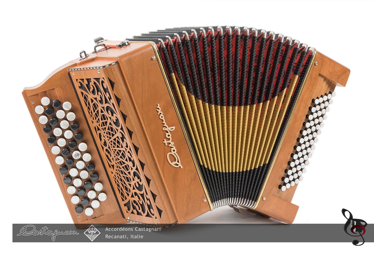 Castagnari Magica K2 · Accordéon chromatique, 2 voix, 60 basses | Mon ...